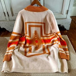 Shop_Fig | Sweaters | New Aztec Tribal Print Western Long Cardigan ...